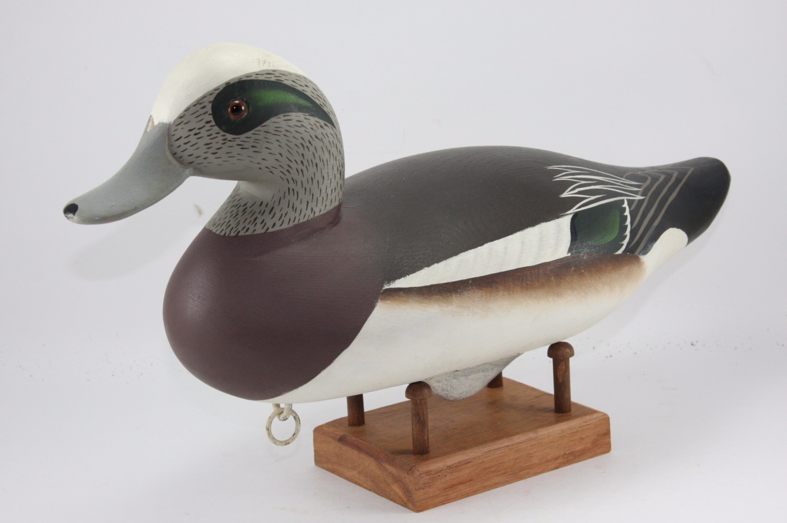 (12) Wooden Decoy Stands Regular Height Made in USA! Made of Oak | eBay