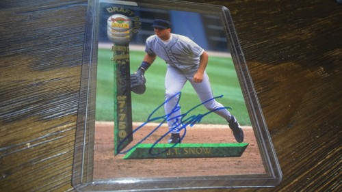 1994 SIGNATURE ROOKIES J.T. SNOW AUTOGRAPHED BASEBALL CARD | eBay