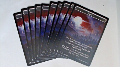 MTG (10) Day // Night Token - Innistrad: Midnight Hunt - MID 19/19 -T34 ...