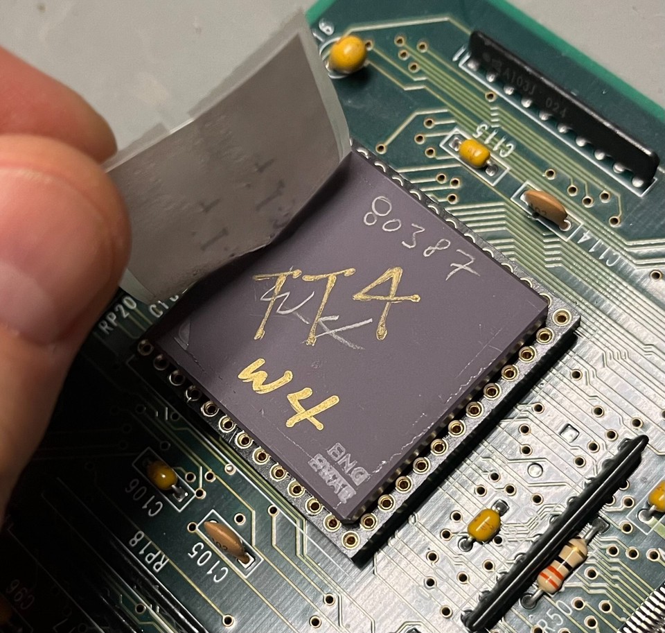 RARE Intel sample 386 CPUs 386DX-25 + 387 FPU - A3 stepping prototypes ...