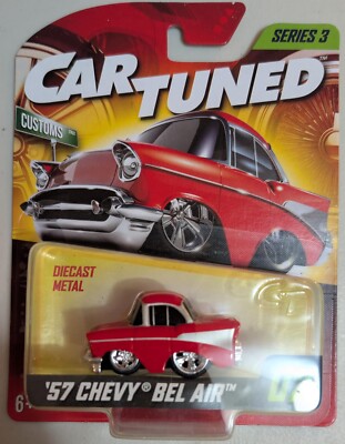 MGA Car Tuned Customs '57 Chevy Bel Air 02 SERIES 3 Red Walgreens ...