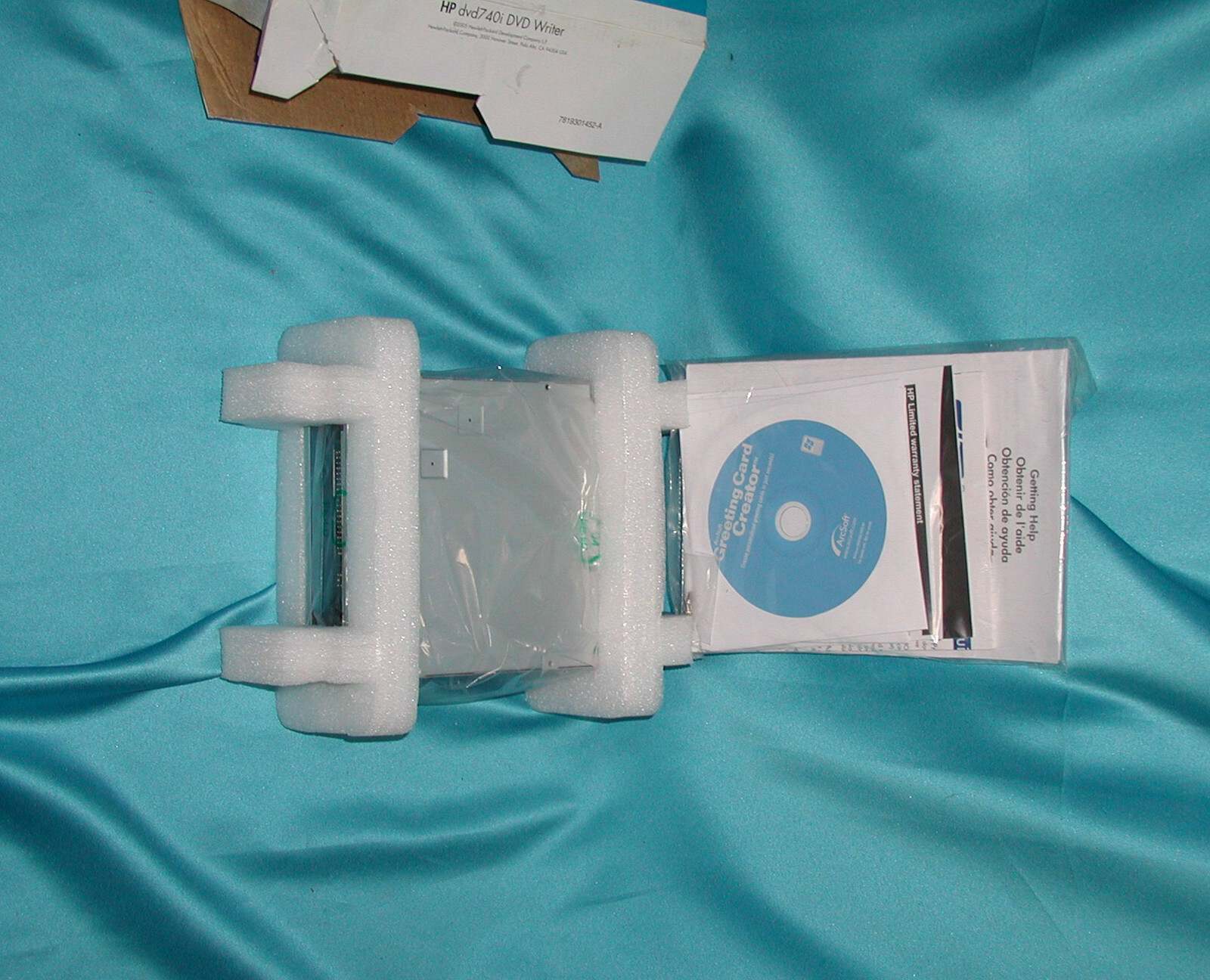 HP dvd740i DVD Writer Double Layer LightScribe Drive “Great Find” Super ...