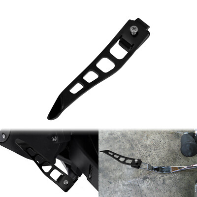 Black Stand Kickstand Extension For Harley Dyna Low Rider Wide Glide ...