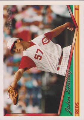 1994 Topps Gold #12 John Smiley Cincinnati Reds Baseball Card | eBay