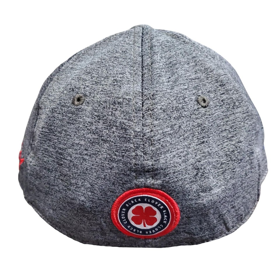 Black Clover USA Heather Memory Fit Cap Hat (SM) | eBay