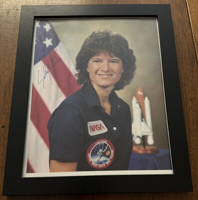 Autograph, Sally Ride, Astronaut, Framed! EX Condition | eBay