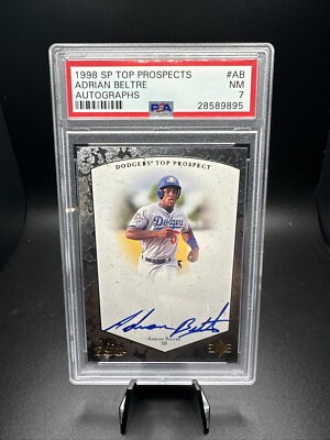 Adrian Beltre 1998 SP RC Rookie Auto Signed #AB PSA 7 Auto | eBay