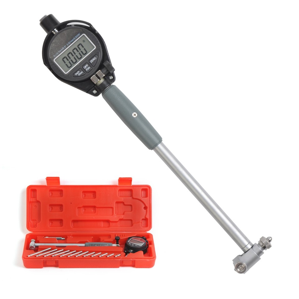 Engine Cylinder 2-6" Dial Bore Gauge Gage Indicator 0.01mm Accuracy ...