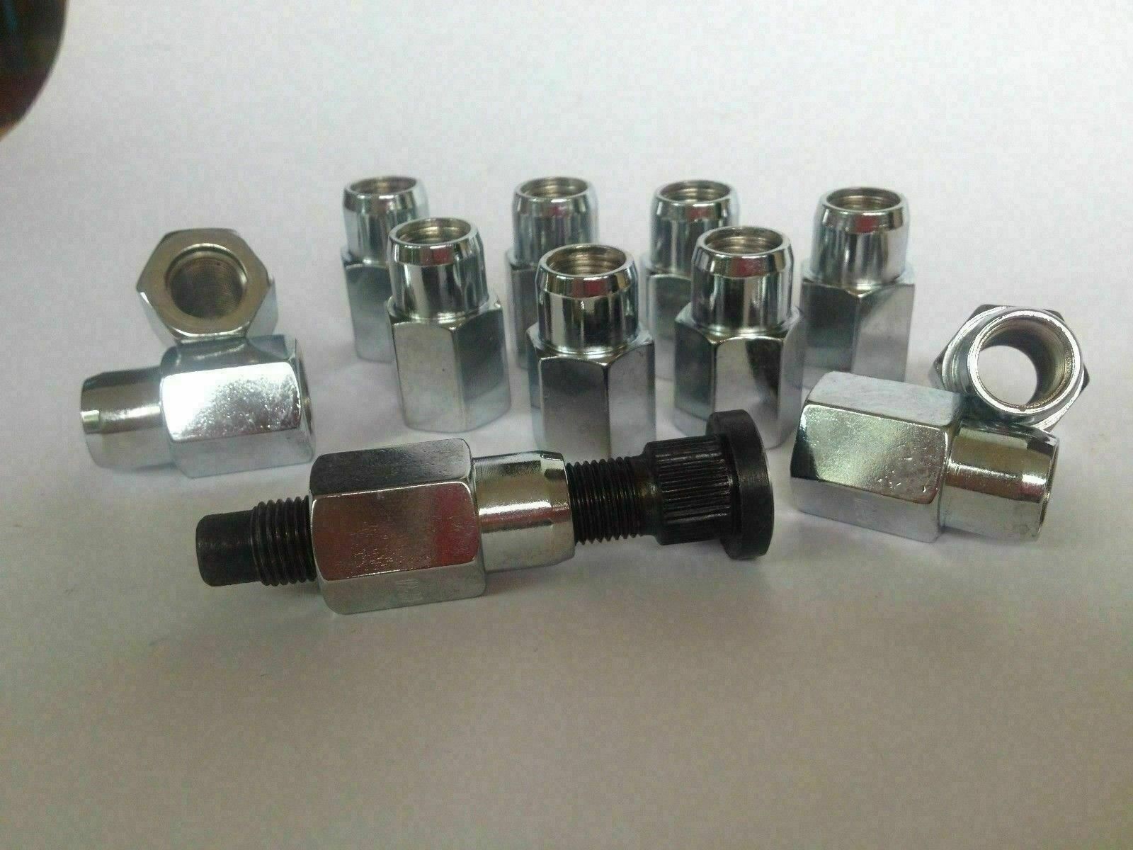 Commodore 10 Open End Convo Pro Wheel Nuts & Washers 12mm x 1.5 stud x ...