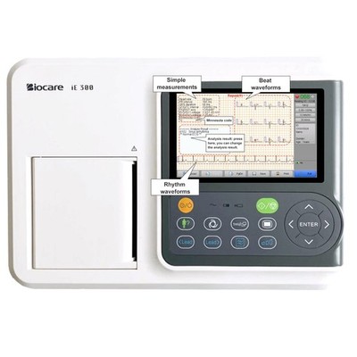 Biocare iE300 12 lead ECG Machine rapid diagnosis and instant ECG tests ...