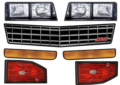 Monte Carlo Headlight Decal Kit Street Stock Bomber Nose Bumper ...