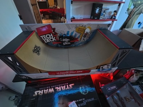 Vintage Tech Deck Skatepark Vert Ramp Half Pipe - No connector pieces ...
