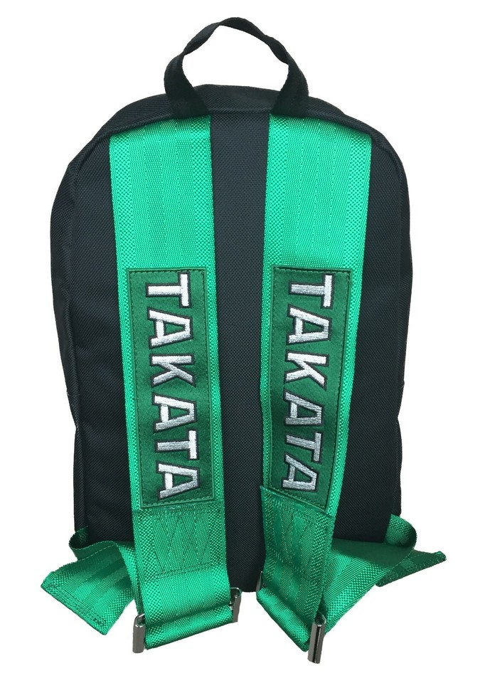 Bride Takata JDM backpack rucksack laptop pocket green racing harness ...
