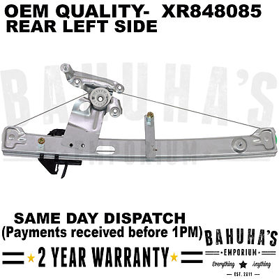 FOR JAGUAR S-TYPE SALOON 2003-2007 REAR LEFT SIDE ELECTRIC WINDOW ...