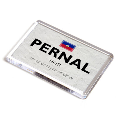 FRIDGE MAGNET - Pernal - Haiti - Lat/Long | eBay