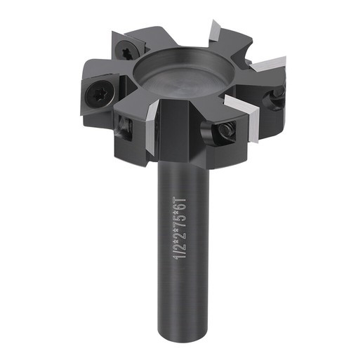 6 Wing Spoilboard Surfacing Router Bit 1/2"Shank Slab Flattening ...