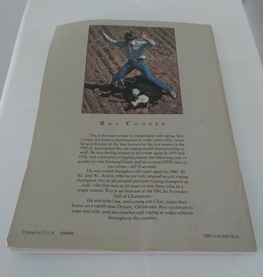 Calf Roping: The World Champion's Guide for Winning Runs by Roy Cooper ...