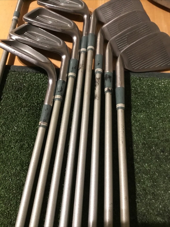 Lady Cobra Oversize Full Set (5 Wood, 7 Wood, 4-PW-SW) Graphite Shafts ...