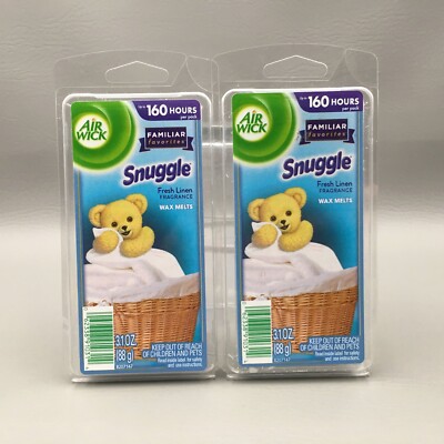 Air Wick Snuggle Fresh Linen Wax Melts / 2 Packs of 8 Each | eBay