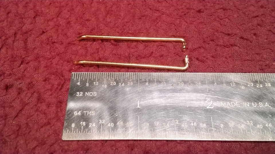 LGB 20251 FORNEY STEAM LOCOMOTIVE - FRONT BOILER/PILOT HANDRAIL PAIR | eBay