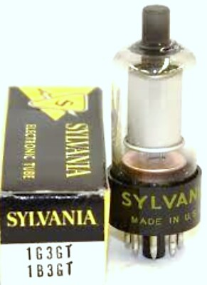 1G3 GTA / 1B3 GT TUBE SYLVANIA NIB TESTED & BOXED VINTAGE COMMERCIAL ...