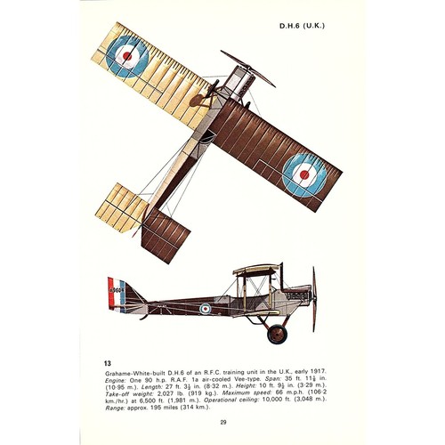 Phonix DI & D.III Hansa Brandenburg 1968 Patrol & Transport Aircraft ...