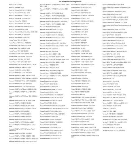 Tusk UTV Horizontal Flag Mount For POLARIS RANGER 800 EFI Mid Size 2013 ...