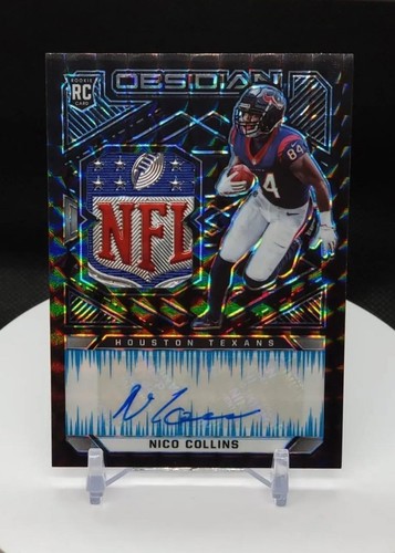 2021 Obsidian - Rookie Jersey Autos Nico Collins RPA Texans Shield ...