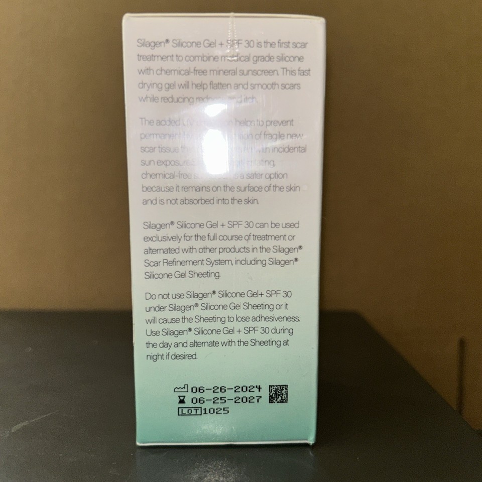 Silagen Pure Silicone Scar Gel 30g Advanced Medical-Grade Scar ...