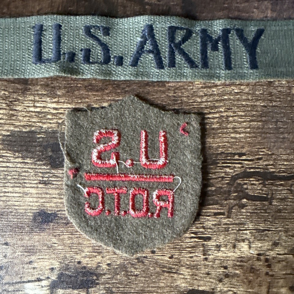 Pre WWII US ROTC Cadet Patch Camp Dallas SSI Shoulder Sleeve Insignia ...