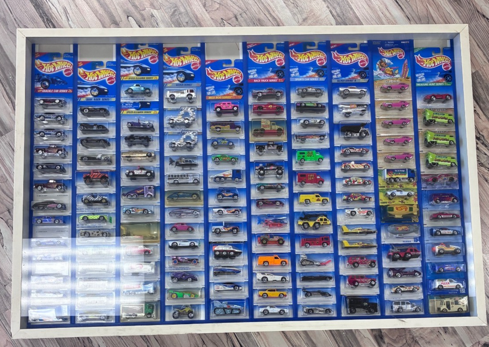 HOT WHEELS 127 CAR DISPLAY CASE ALL NEW | eBay
