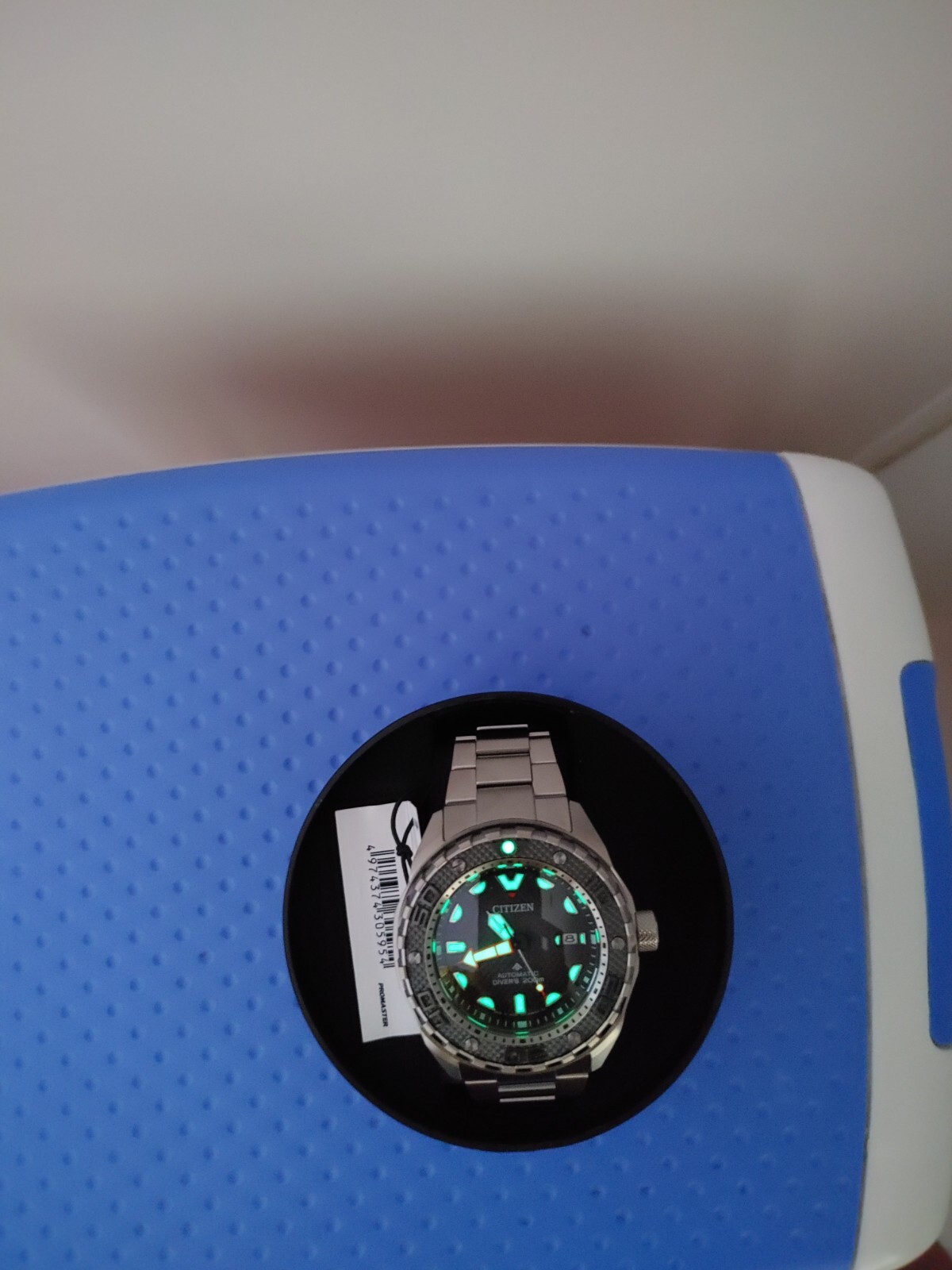 CITIZEN JDM diver high grade automatic watch/ Hardened Titanium ...