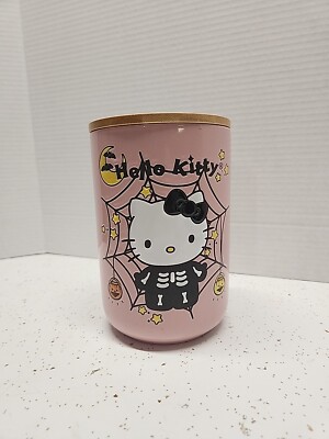 Hello Kitty Skeleton Halloween Ceramic Cookie Jar NEW by Sanrio SIL ...