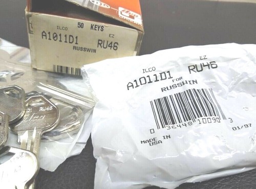 1 Corbin Russwin - D1 Sectional RU46 Original Key Blank Keys Blanks ...