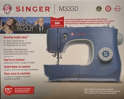 Singer - M3330 - Sewing Machine with 97 Stitch Applications 37431892973 ...