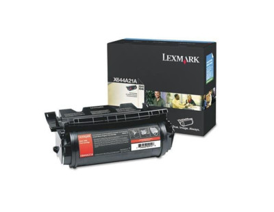GENUINE LEXMARK X644A21A BLACK EXTRA HIGH YIELD TONER CARTRIDGE X644 ...