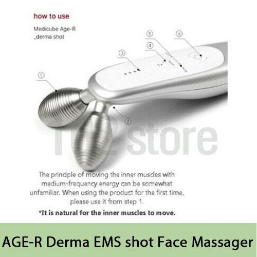 Medicube Age-R Derma Shot Device Face Massage Care Antiaging -New ...
