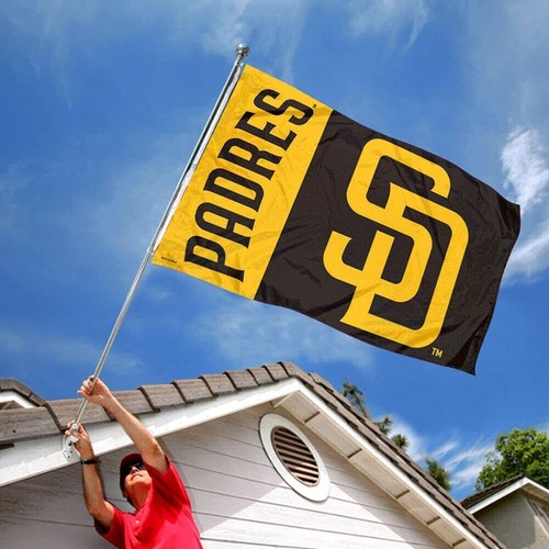 San Diego Padres Flag Large 3x5 Banner Logo Baseball MLB FREE SHIPPING ...