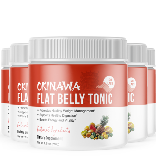 5 PACKS Okinawa Flat Belly Tonic Powder Drink Original Japan Tea Weight ...