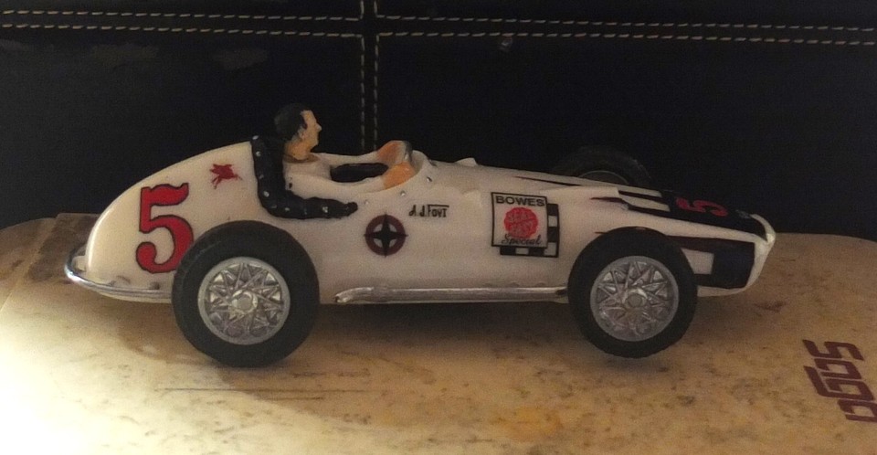 Eldon 1/32 Slot Car #5 A J FOYT 1960 Bowes OFFY | eBay