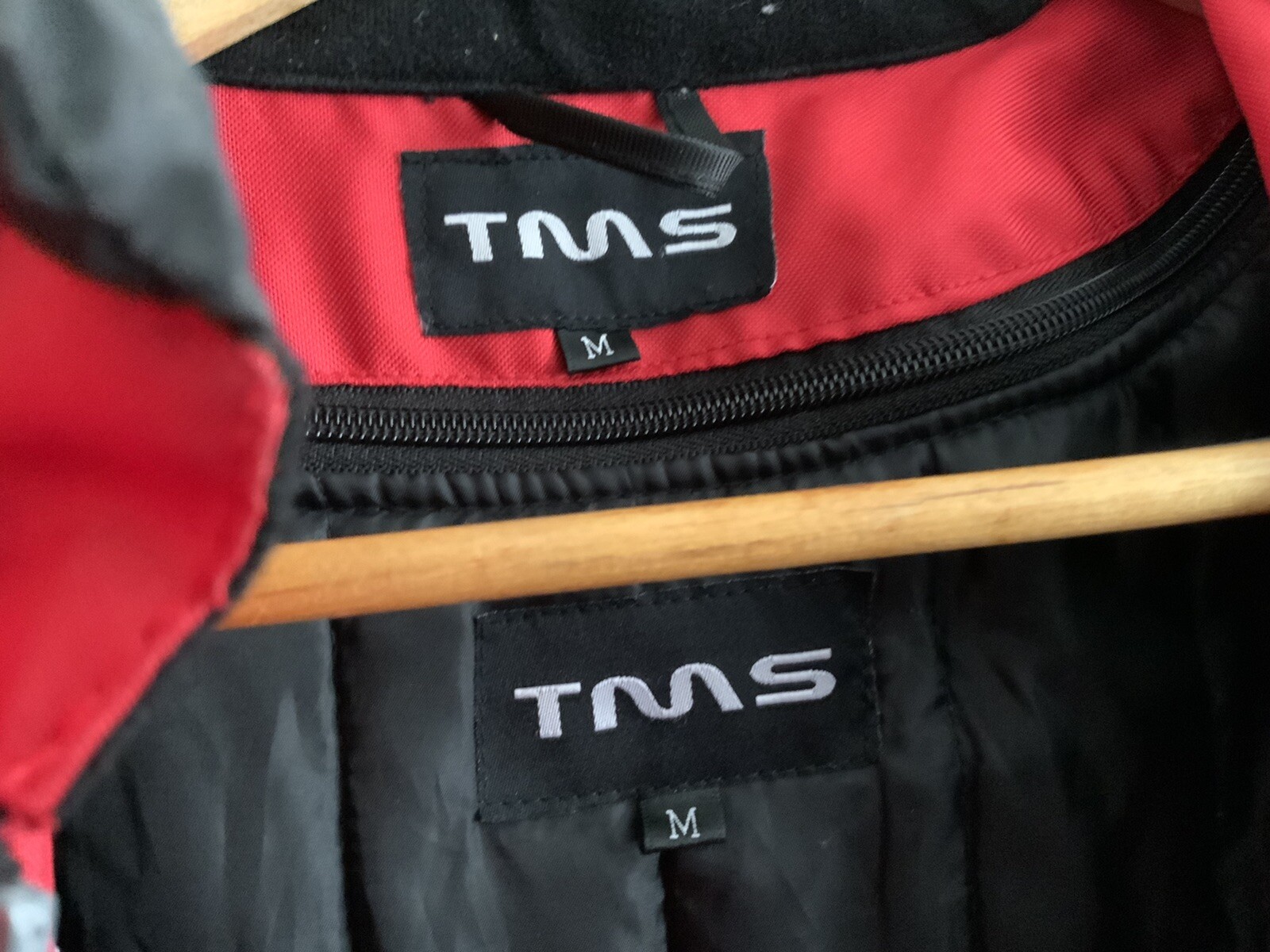 Padded TMS Motocross Jacket MEDIUM T-Motorsports Red | eBay
