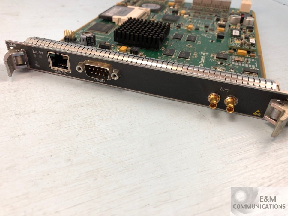 3HE02774BA AA 01 ALCATEL LUCENT 7705 SAR-8 CSM 24V MODULE IPUCASPFAA | eBay