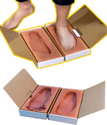 Leather Craft Shoemaker Cobbler Foot Take Shape Footprint Sponge Mold ...