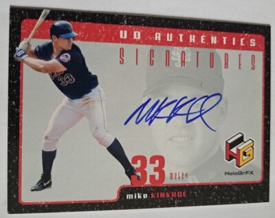1999 Upper Deck HoloGrFX UD Authentics #MK Mike Kinkade New York Mets ...