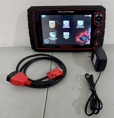 SNAP ON SOLUS EDGE 25.4 TOUCH DIAGNOSTIC FULL FUNCTION SCANNER 1980's ...