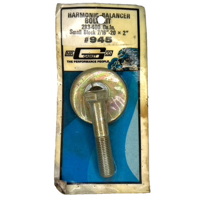 Mr Gasket 945 Engine Harmonic Balancer Bolt Small Block Chevy 283-400 ...