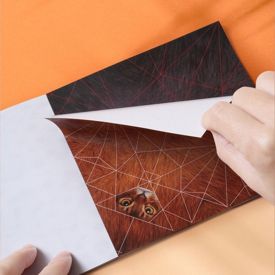 Paper Handmade Colored Paper Set Diy Paper-cut Book Parent-child ...