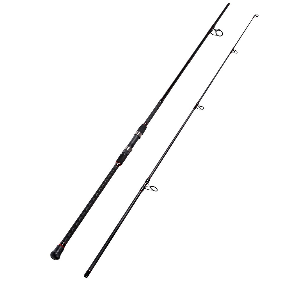 Fiblink Surf Spinning Fishing Rod 2-Piece Graphite Travel Fishing Rod ...