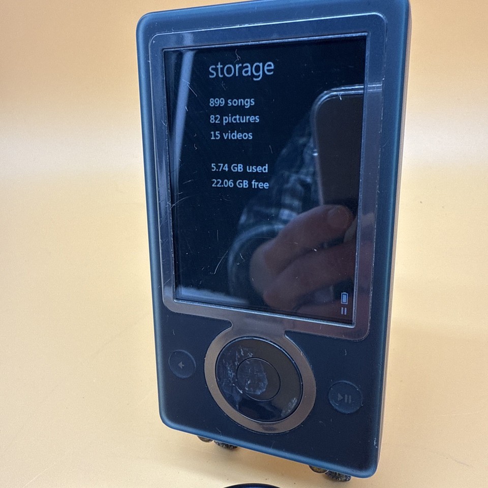 Microsoft Zune 30 Digital Media Player (1089) 30GB - Black - TESTED! | eBay