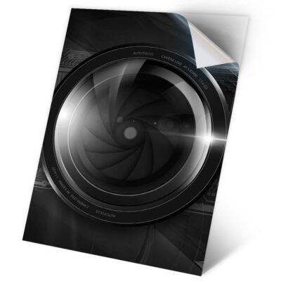 1 x Vinyl Sticker A2 - BW - Digital Photography Camera Lens #42649 ...